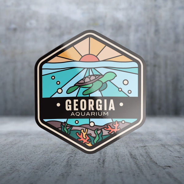 Sticker Pack | 12448 - Outdoor Hex - Sea Turtle