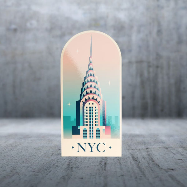 Sticker Pack | 12534 - Chrysler Building Hues - New York