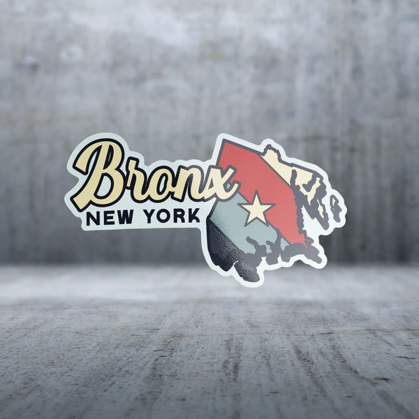 Sticker Pack | 12557 - Bronx City Outline - New York
