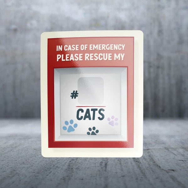 Sticker Pack | 12744 - Cat Sayings - Emergency Cats
