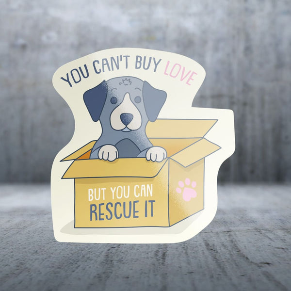 Sticker Pack | 12808 - Dog Sayings - Rescue Love