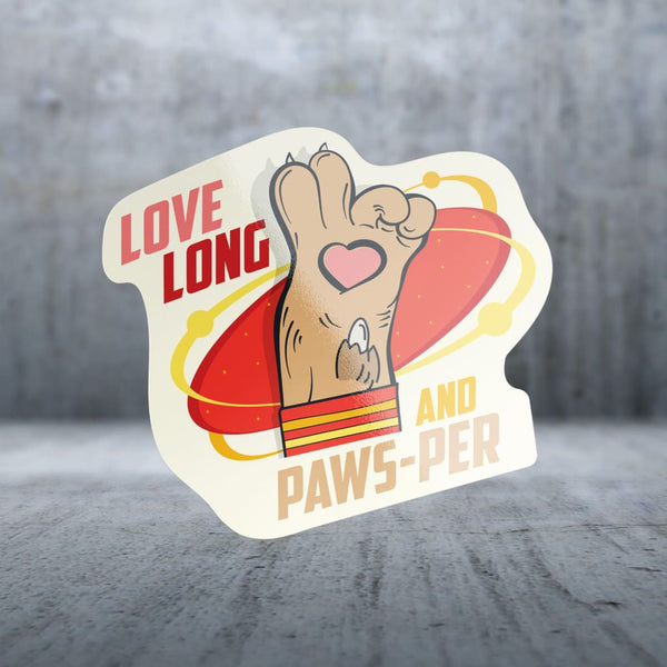 Sticker Pack | 12817 - Dog Sayings - Love Long Paws-per