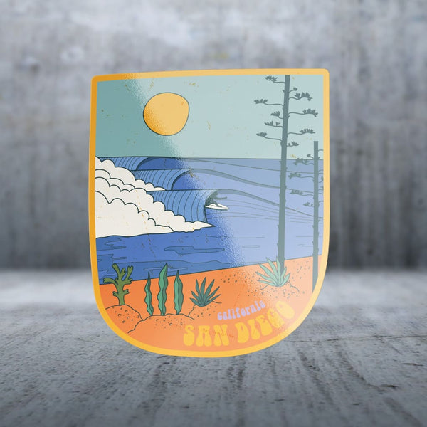 Sticker Pack | 12846 - Coastal - SoCal Wave