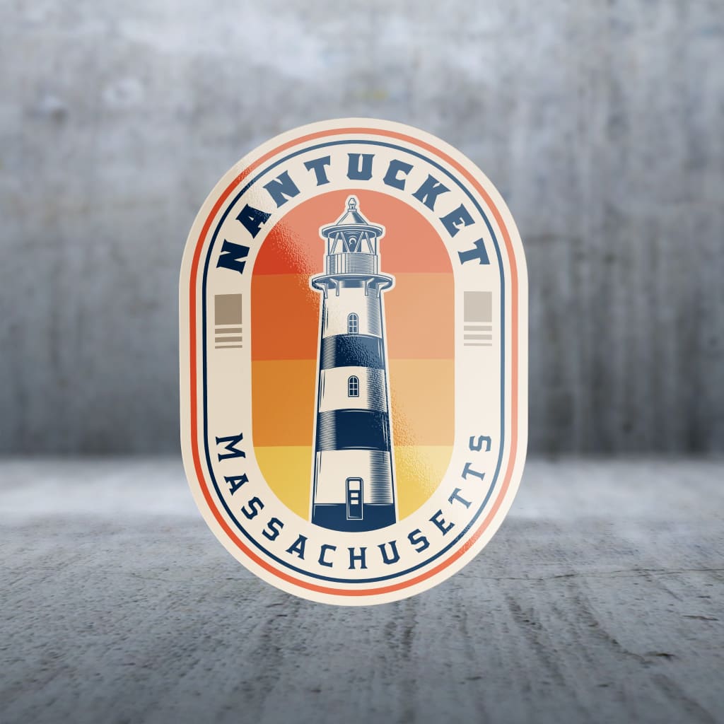 Sticker Pack | 12848 - Coastal - Retro Lighthouse Badge