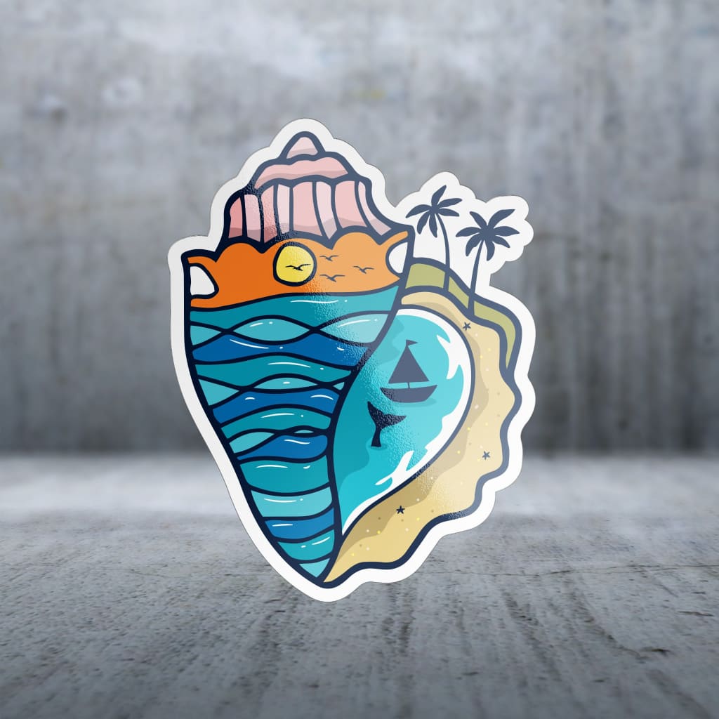 Sticker Pack | 12904 - Beach Life - Conch Coast