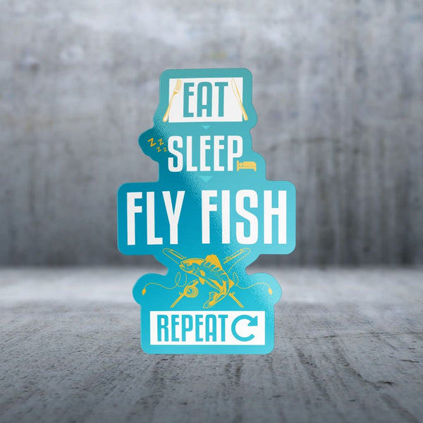 Sticker Pack | 7841 - Eat Sleep - Fishing
