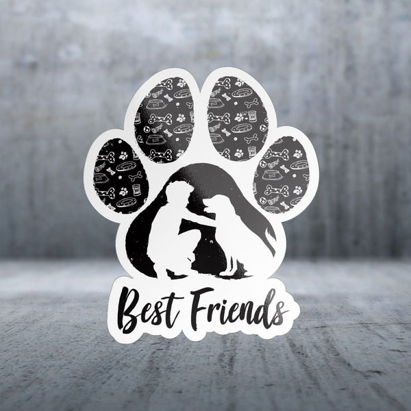 Sticker Pack | 9957 - Dog Sayings - Paw Best Friends
